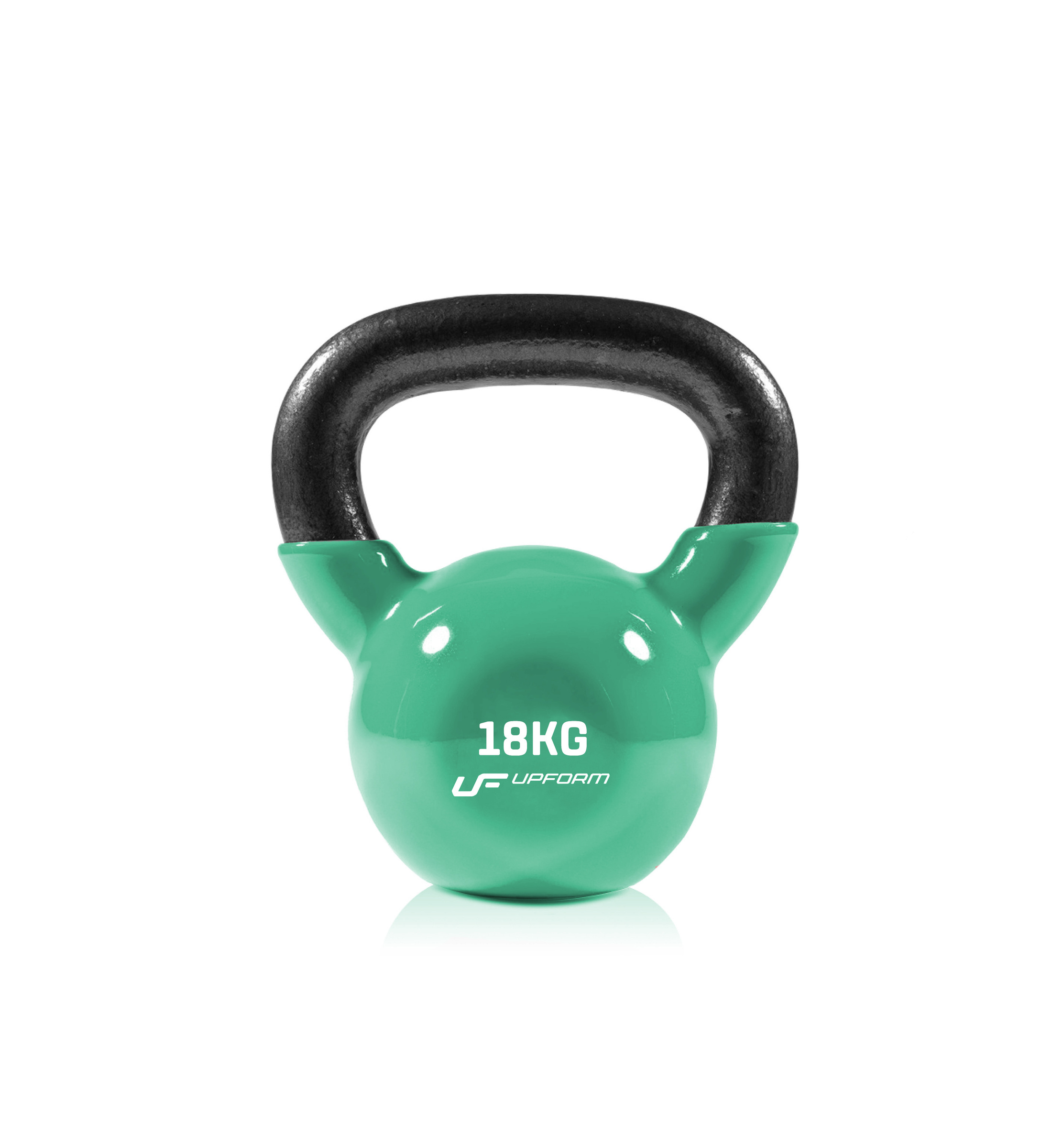 Kettlebell 18kg vinyl dumbbell - UpForm 18 kg | Bars and Weight Plates ...