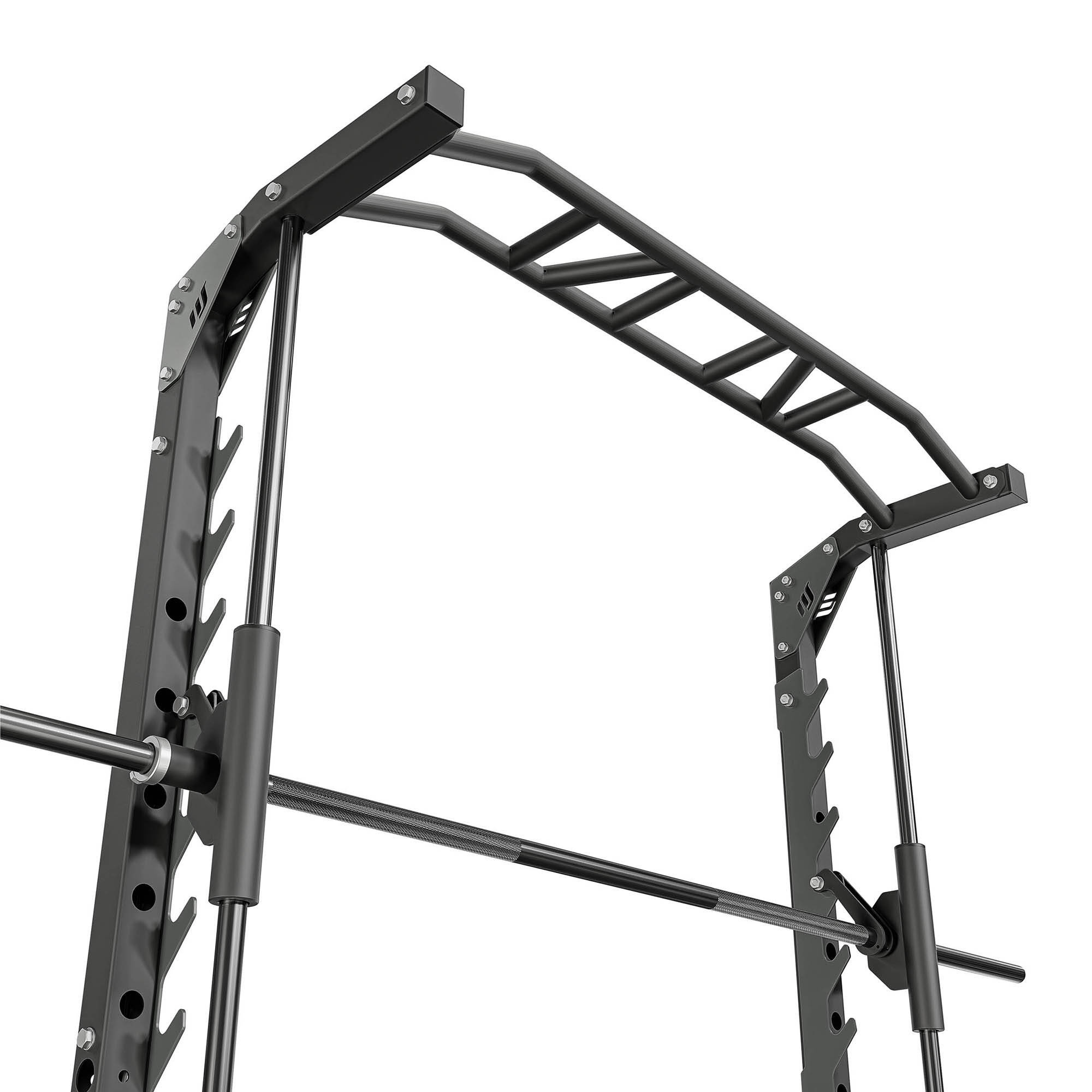 Smith machine with pull-up bar and dip handrails MS-U105 2.0 - Marbo ...
