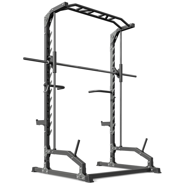 Smith machine with pull-up bar and dip handrails MS-U105 2.0 - Marbo ...